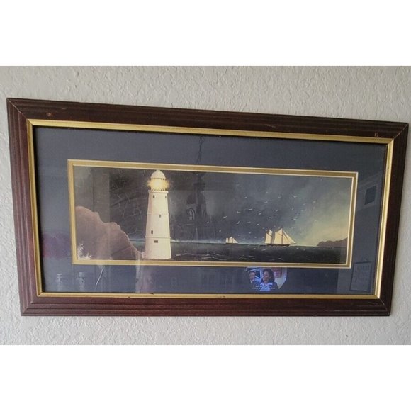 Unbranded | Art | Pair Lighthouse Prints Wall Art Martin Wiscombe ...